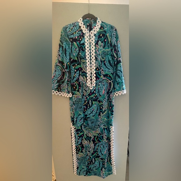 Lilly Pulitzer | Dresses | Lilly Pulitzer Sheaylyn Maxi Caftan | Poshmark